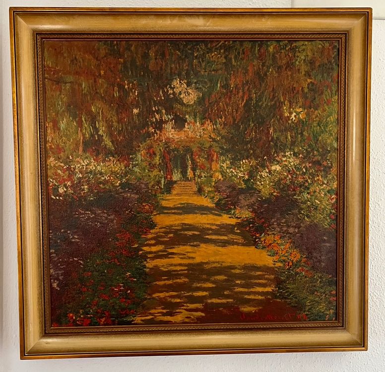 Claude Monet Öl auf Leinwand (Gebraucht) in Rutschwil für CHF 86 – mit Lieferung auf Ricardo kaufen