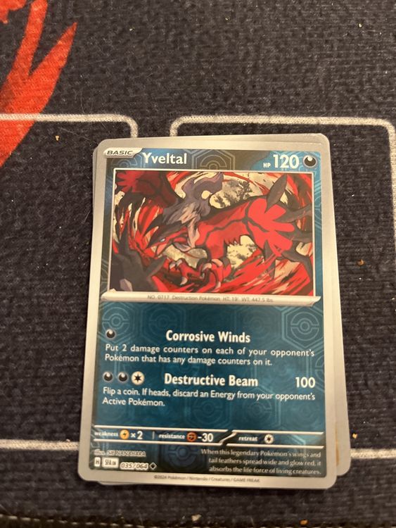 Yveltal - Rerverse SFA Pokémon Karte - Top Zustand! 🔥 (Neu (gemäss ...