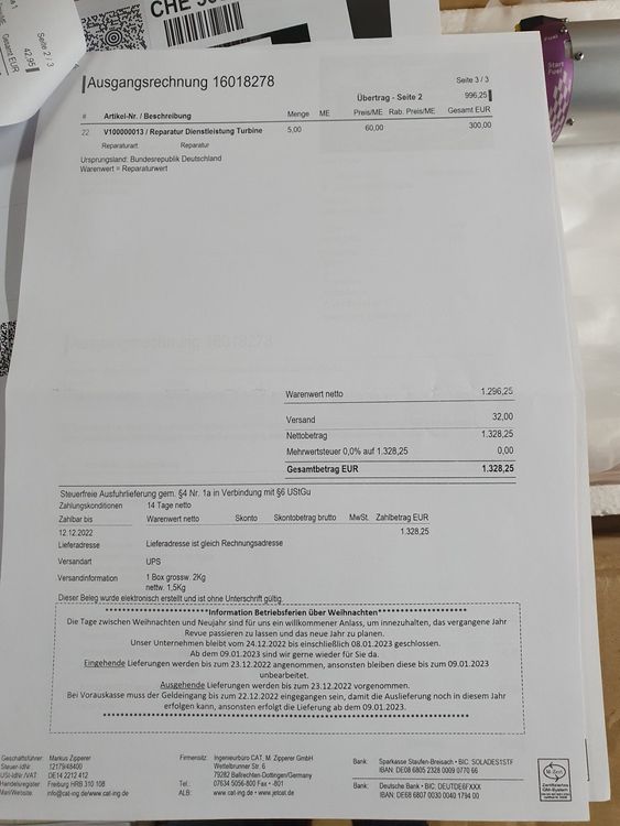 Jetcat P20 SX Turbine Neu (Gebraucht) in Meiringen für CHF 1290 – nur ...