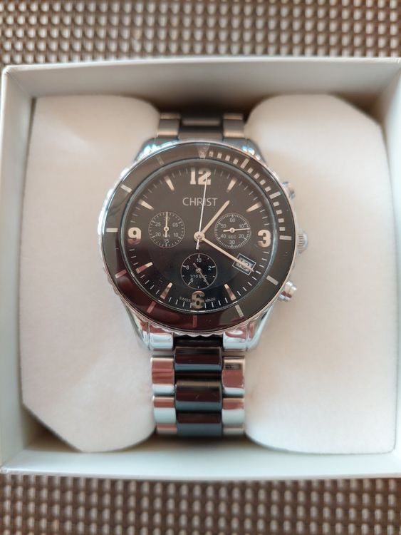 Uhr Christ stainless steel ceramic (Gebraucht) in Hünenberg für CHF 22 ...