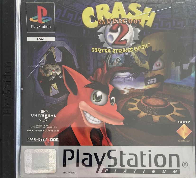 Crash Bandicoot 2 Cortex - SONY PS1 | Kaufen auf Ricardo