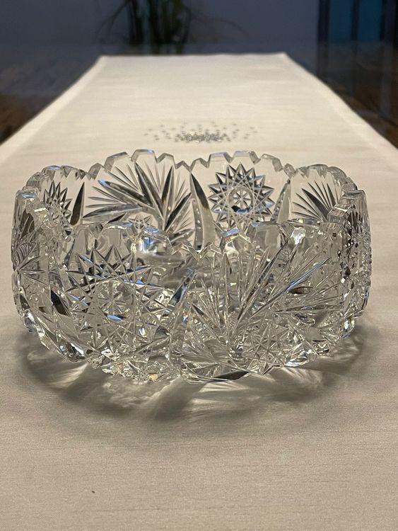 Kristall Schale Handgeschliffen (Gebraucht) in Auenstein für CHF 13 ...