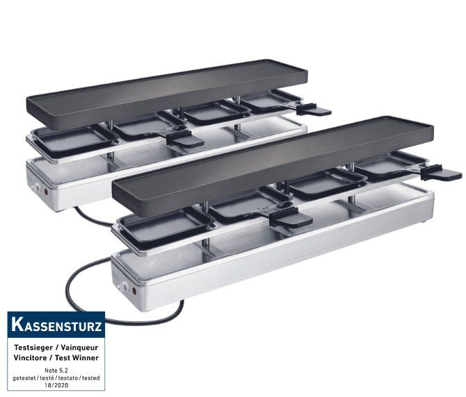 Koenig Raclette Duo 4 and more inkl. 8 neuen "Pfännchen" (Gebraucht) in ...
