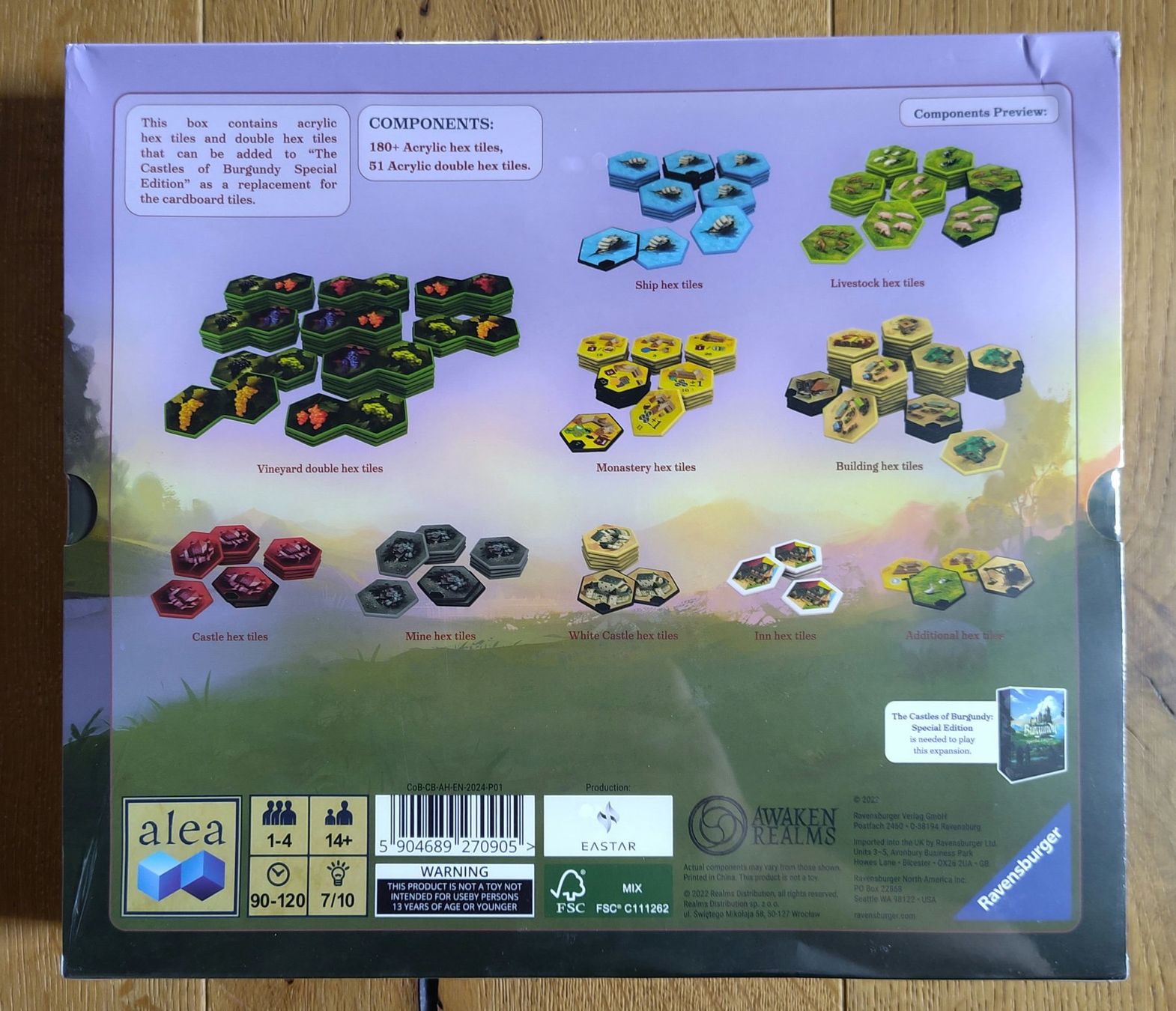 Castles of Burgundy Special Edition Hex Tiles Pack - neu (Neu und ...