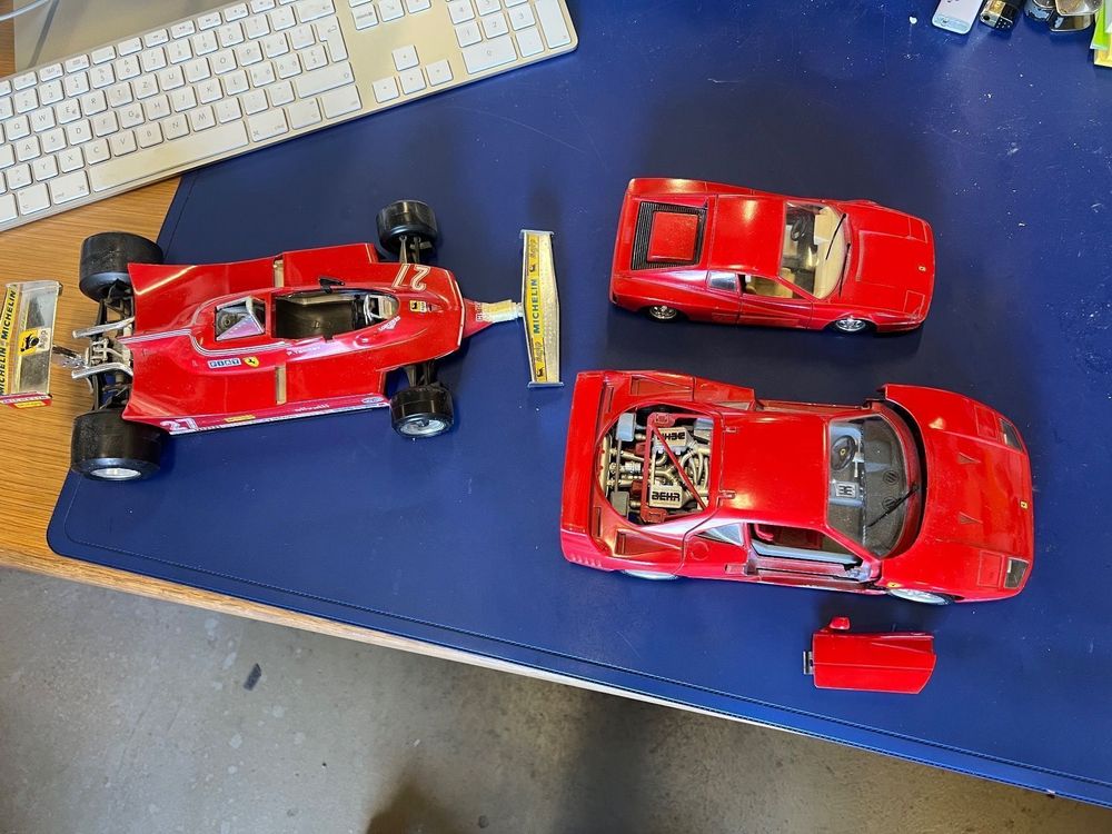 3 Stück Modelauto Ferrari von Durago | Kaufen auf Ricardo