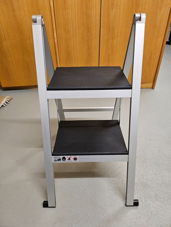 Leiter Steighilfe Stepolo 2-Stufen-Leiter, klappbar (Neu (gemäss ...