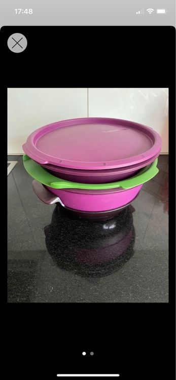 TUPPERWARE Microgourmet 101° Mircowelle Mikrowelle Schongare (Gebraucht ...
