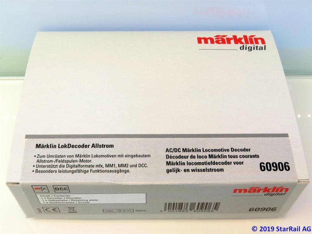 Märklin 60906 LokDecoder Allstrom (Neu und originalverpackt) in ...
