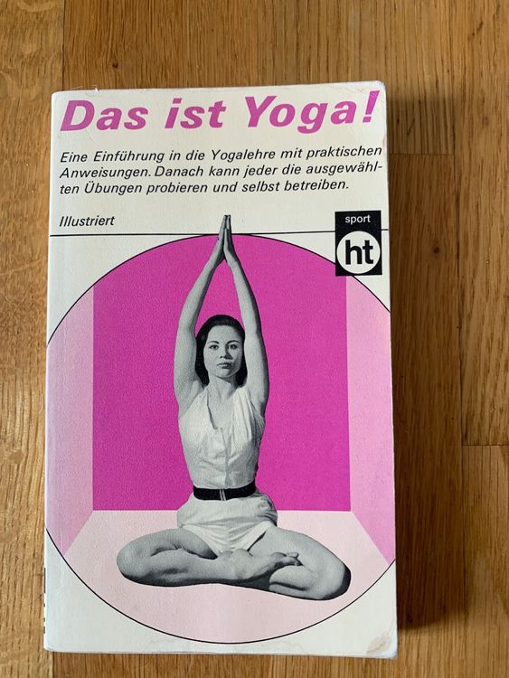 Das ist Yoga Buch Vintage aus den 80s | Kaufen auf Ricardo