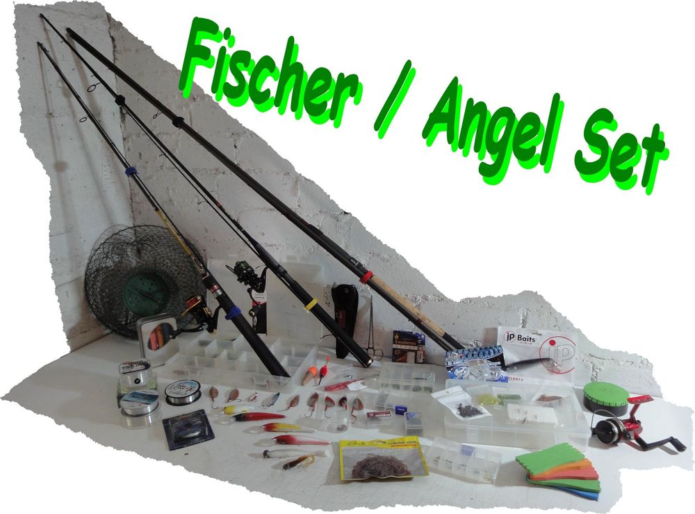 Angel Set mit drei Ruten (Gebraucht) in für CHF 30 – nur Abholung auf ...