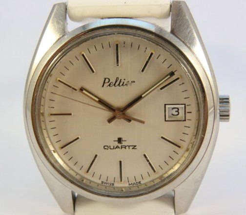 Peltier Vintage Uhr mit Datum (wie neu) | Kaufen auf Ricardo