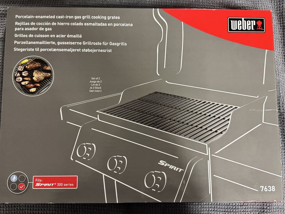 Grillplatte und Grillrost zu Weber Grill (Neu und originalverpackt) in Gebenstorf für CHF 60 ...