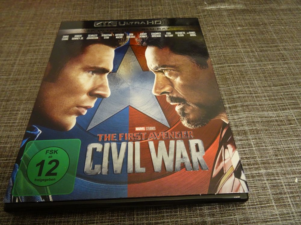 Civil War 4K ULTRA HD + BLU-RAY (Gebraucht) in Olten für CHF 9.9 – mit Lieferung auf Ricardo kaufen