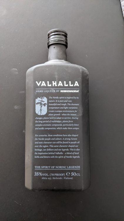 Valhalla Nordic Herbal Likör 50cl (Gebraucht) in Wolfenschiessen für ...
