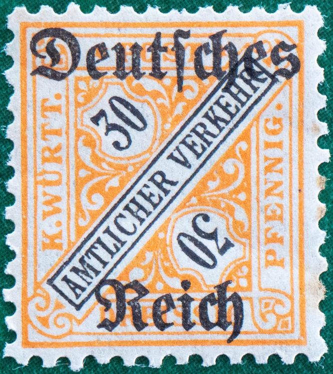 DR - Deutsche Reich Briefmarke / Francobollo Impero Germanic (Gebraucht) in Chiasso für CHF 1.95 ...
