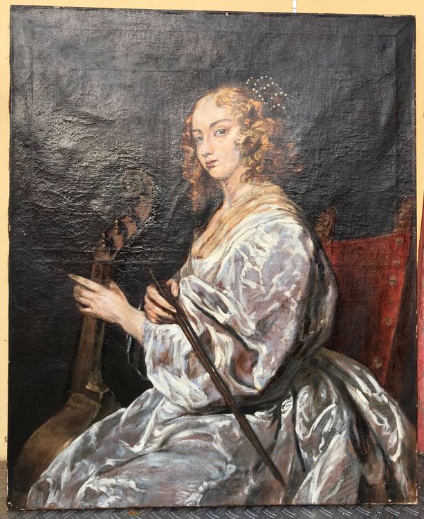 Antike Bild original Oil gemalte | Kaufen auf Ricardo