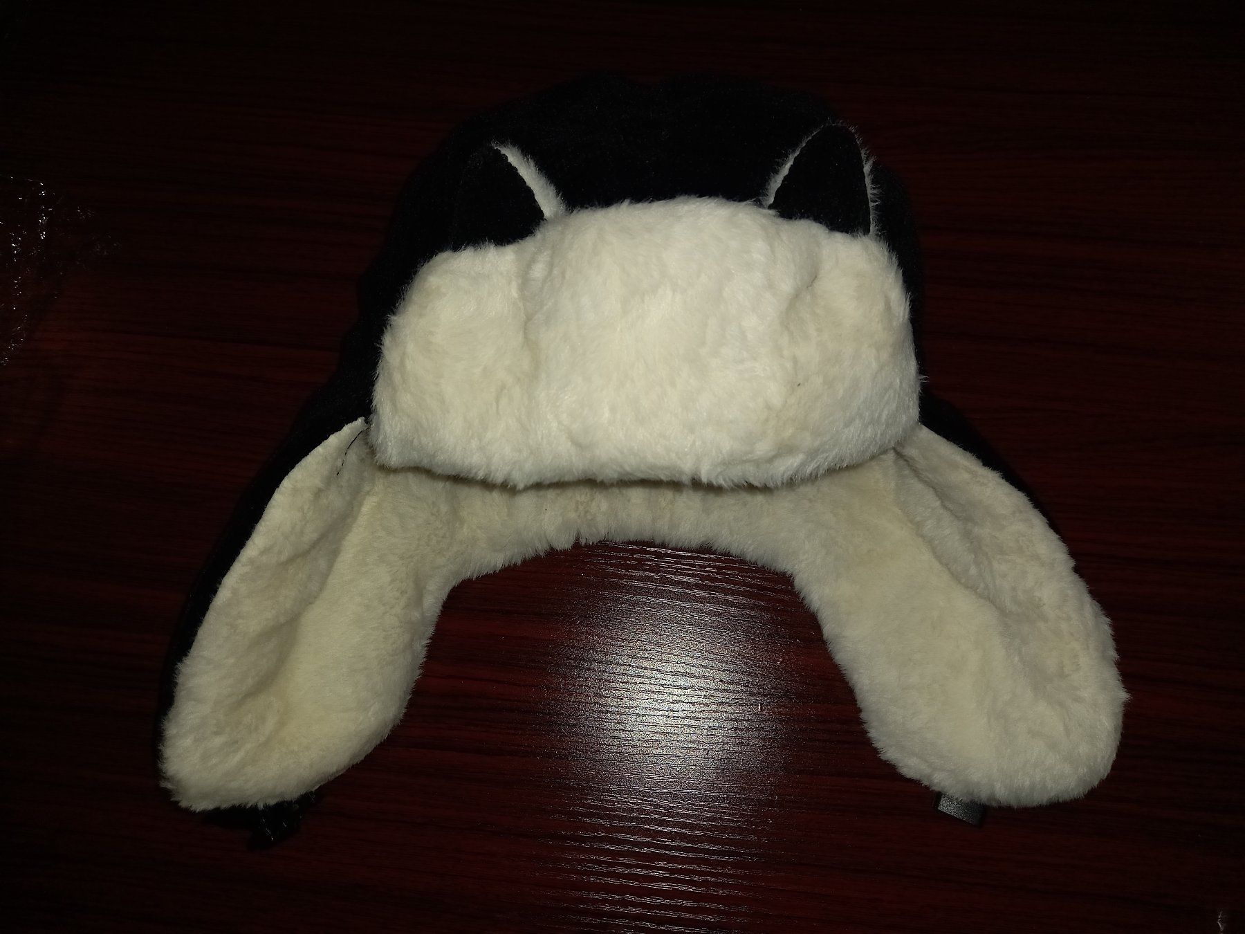Hut Mütze Ushanka warm schwarz - Chapeau bonnet Ushanka (Neu und ...