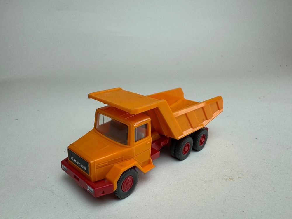 Wiking Magirus Muldenkipper orange ohne Lenkrad | Kaufen auf Ricardo