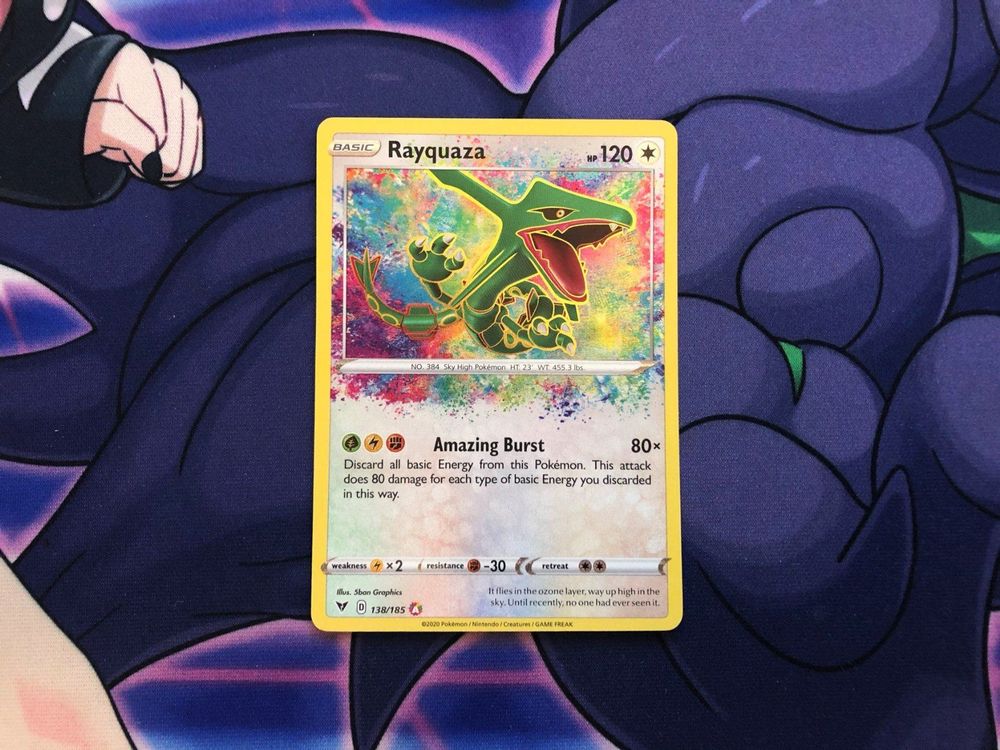 Pokemon Rayquaza Amazing Rare Eng. (Neu (gemäss Beschreibung)) in ...