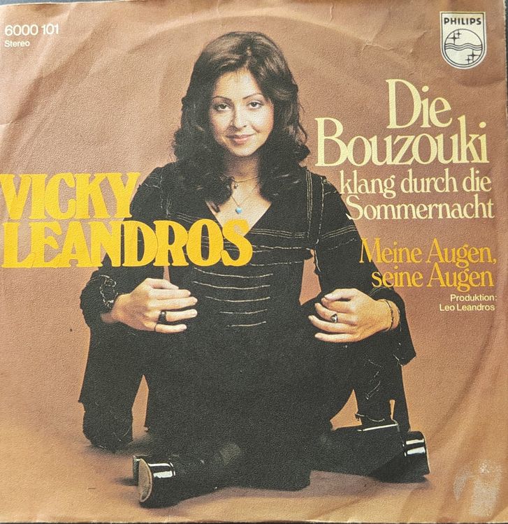Vinyl Single Vicky Leandros - die Bouzouki klang durch die (Gebraucht ...