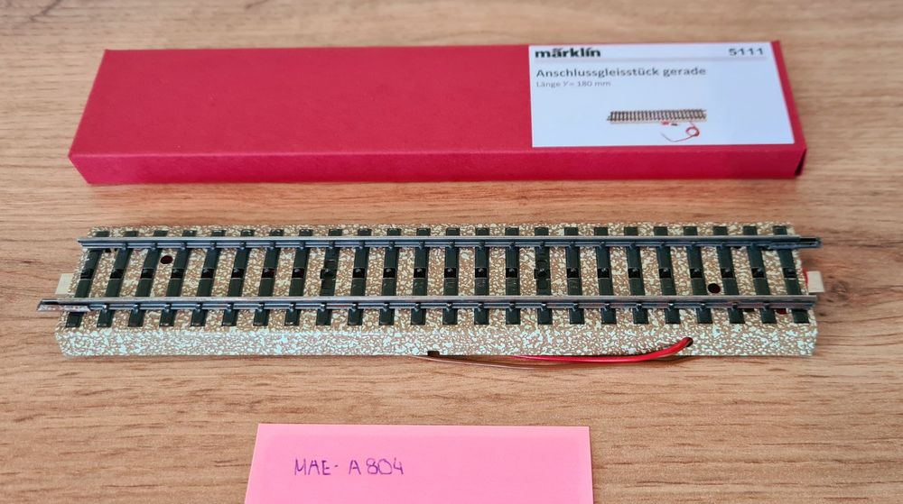 Märklin H0, 1 Anschlussgleis 5111 (MAE-A804) | Kaufen auf Ricardo