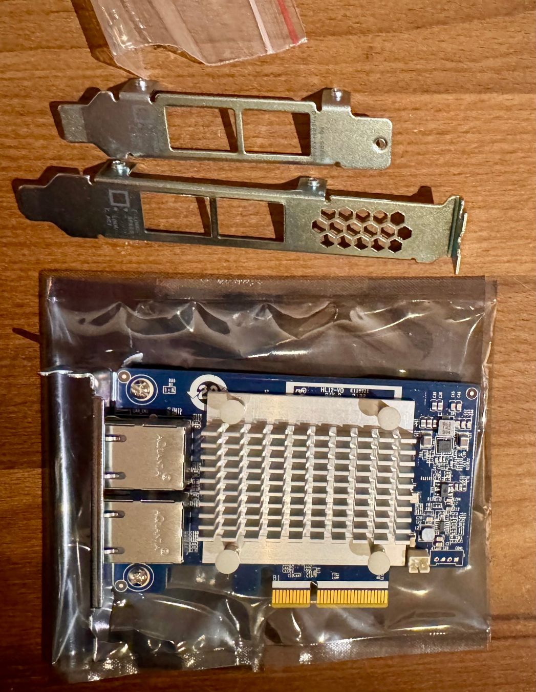 Erweiterungskarte QNAP QXG-5G2T-111C (2× 5-Gigabit-Ethernet) (Gebraucht ...