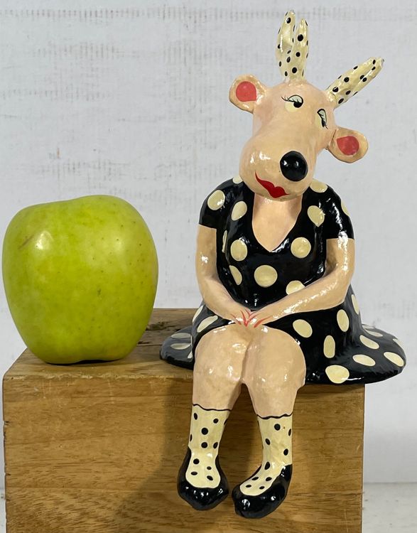 Niloc PAGEN (1960) Pappmaché Kuh Skulptur (Gebraucht) in für CHF 60 ...