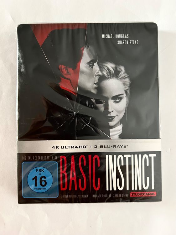 4K Ultra HD Steelbook - BASIC INSTINCT (OVP) | Kaufen auf Ricardo
