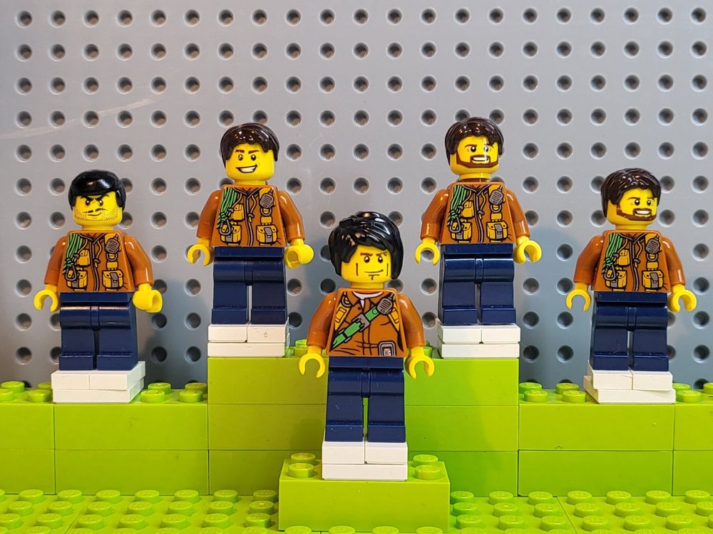 5 Lego-Minifiguren, Original oder mit viel Eigenkreation (Gebraucht) in ...