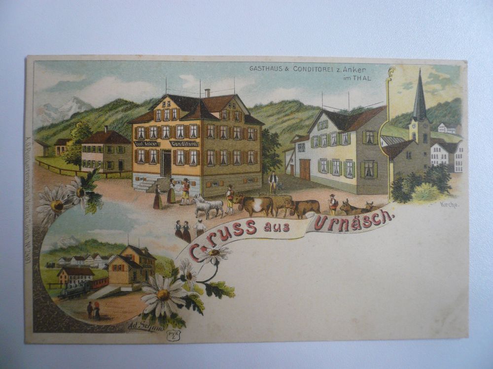 farbige LithoAK URNÄSCH (Gebraucht) in Oberhofen am Thunersee für CHF 17 – mit Lieferung auf ...