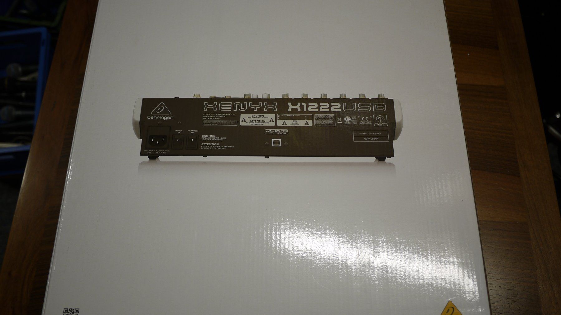 BEHRINGER XENYX X1222USB Mischpult / Mixer (Neu und originalverpackt ...
