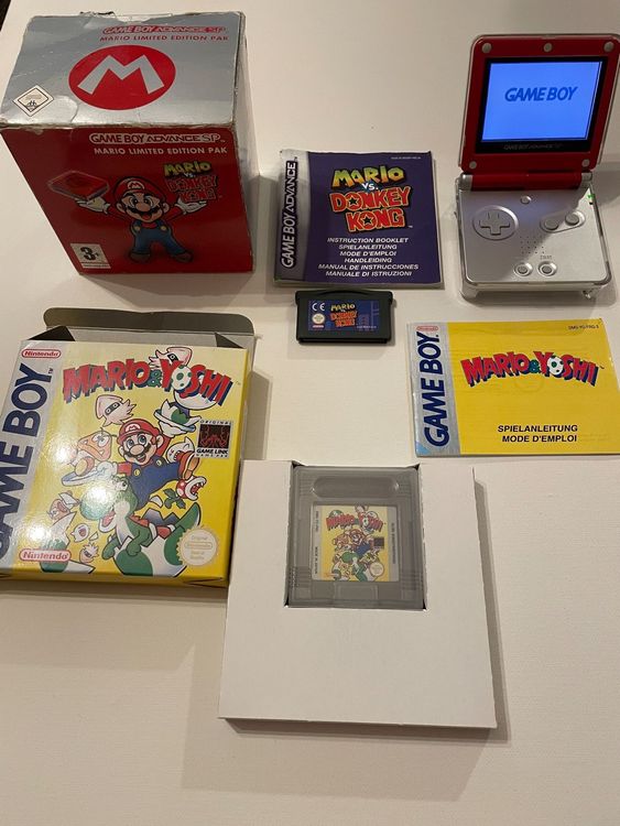 Gameboy Advance SP Mario Limited Edition | Kaufen auf Ricardo