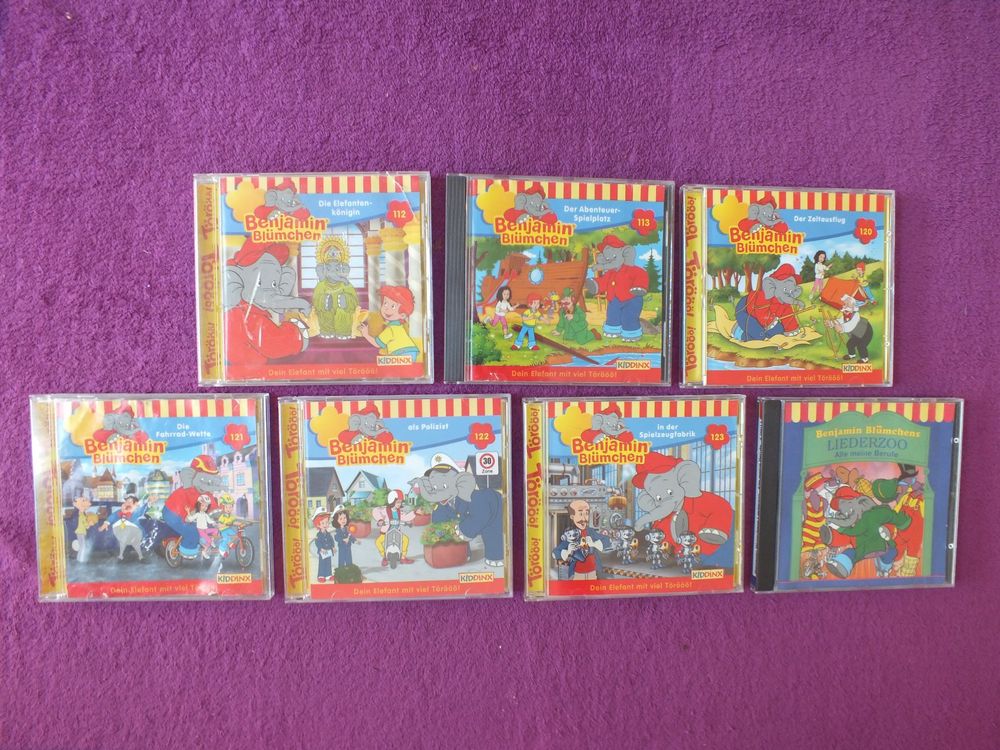7 - Benjamin Blümchen - Hörspiel - CD´s (Gebraucht) in Müllheim Dorf ...