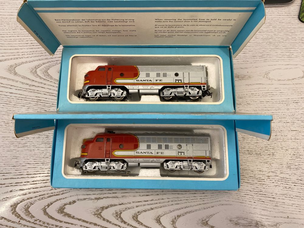 Märklin 3060 4060 USA Santa Fe EMD F7 | Kaufen auf Ricardo