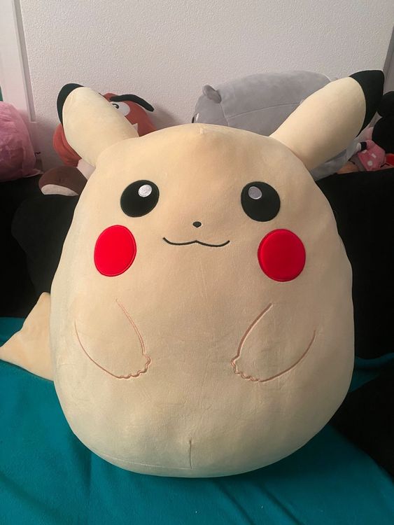Squishmallow Pokemon Kuscheltier Pikachu Plüschfigur 50cm (Neu (gemäss ...