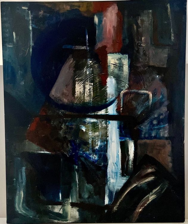 Europäische Schule Grosse Abstrakte Gemälde (Gebraucht) in Root für CHF 24 – mit Lieferung auf ...