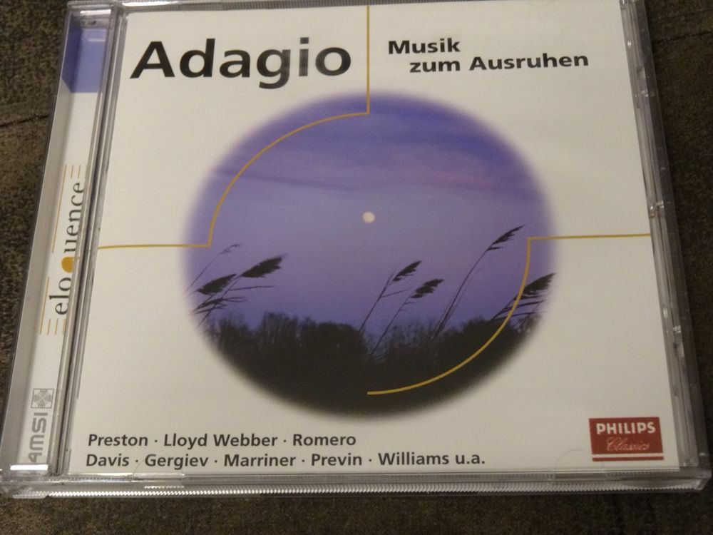 Adagio - Musik zum Ausruhen CD (Gebraucht) in Olten für CHF 2 – mit ...