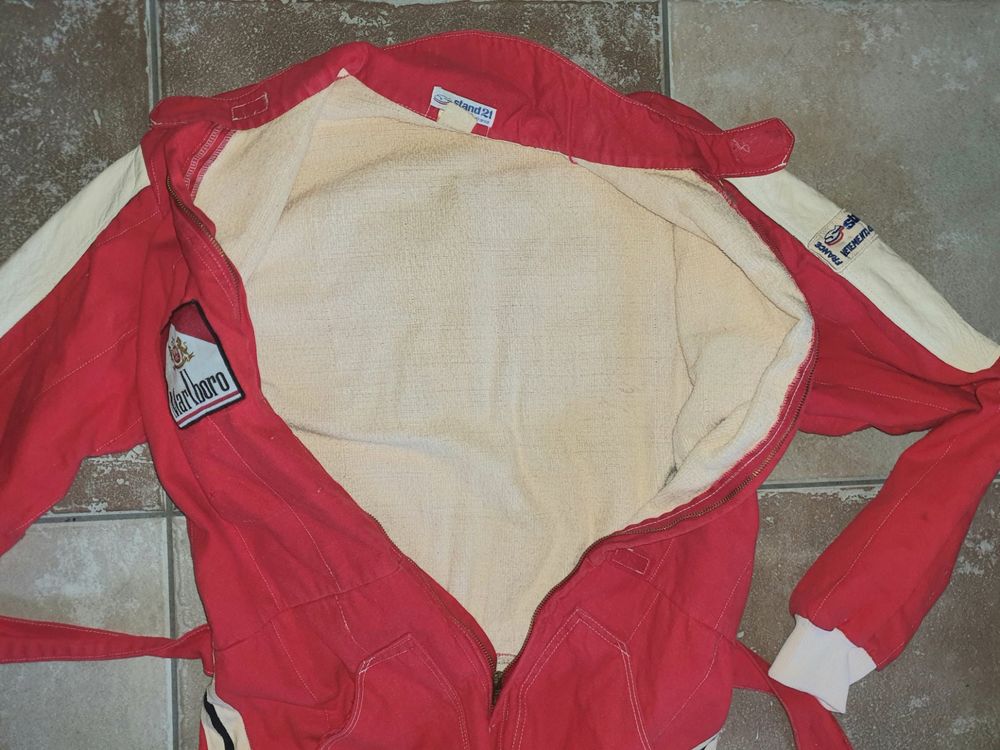 Formel 1 ? Racing Suit Gr. S Stand 21 aus den 70er Jahren (Gebraucht ...