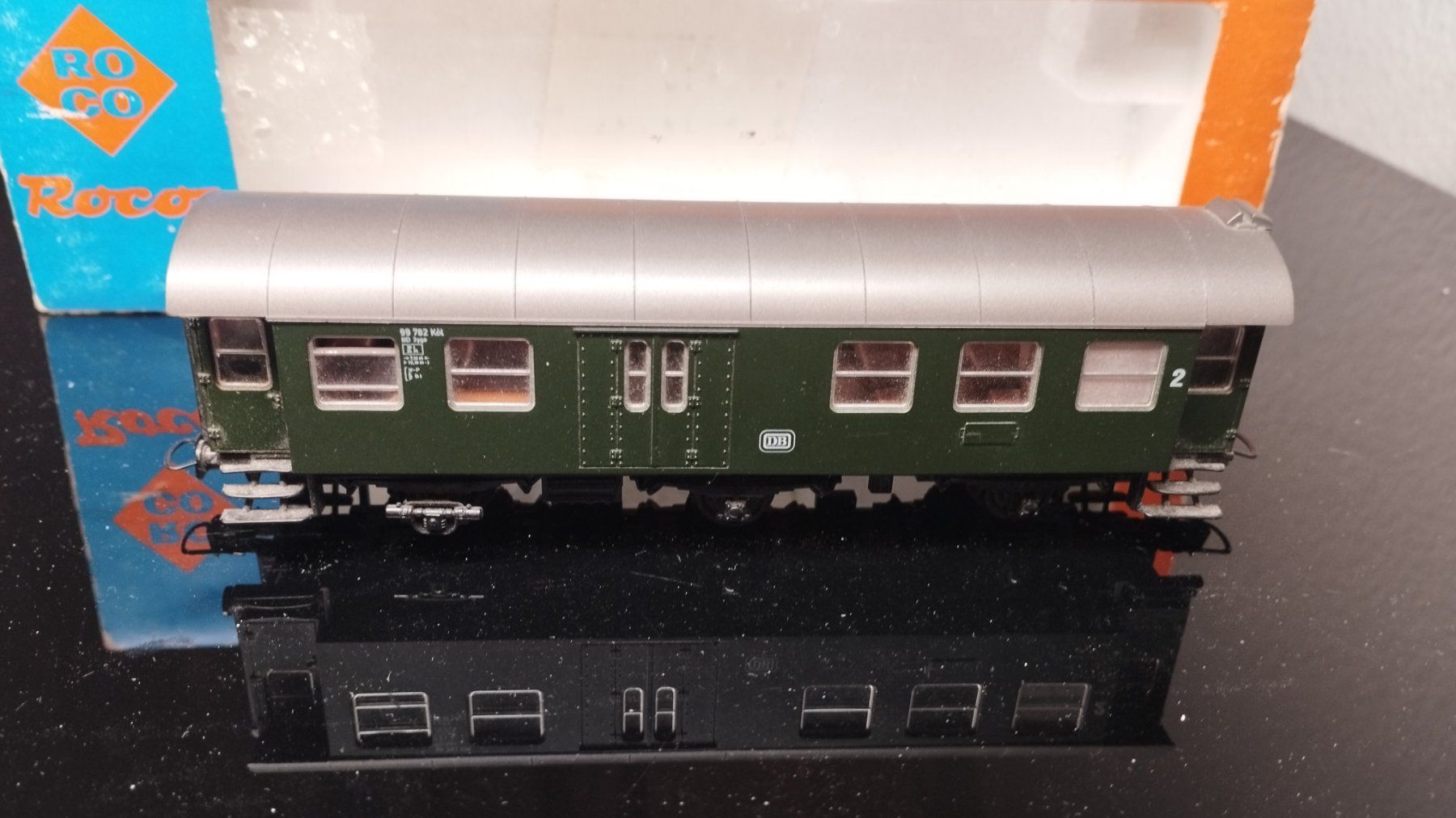 Roco 4214B DB Umbauwagen 3-achsig, in OVP (Gebraucht) in Basel für CHF ...