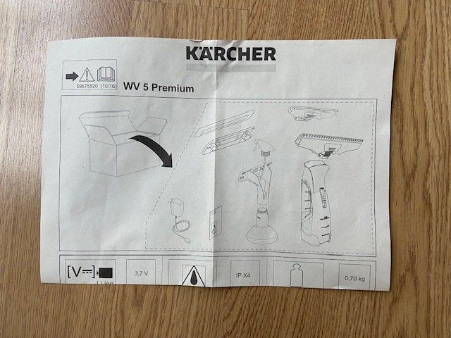 Akku-Fenster-Sauger Kärcher WV5 Premium (Gebraucht) in Reiden für CHF ...