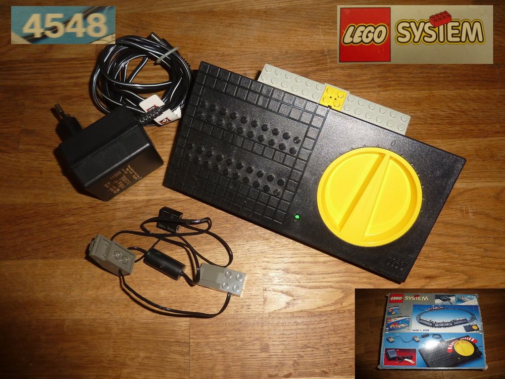 Lego System Eisenbahn(9V) Trafo 4548 vollständig | Kaufen auf Ricardo