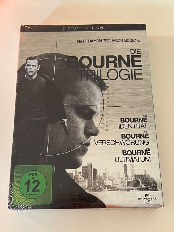 Bourne Trilogie - Die komplette Sammlung (DVD Box, Neu) (Neu und originalverpackt) in Altstätten ...