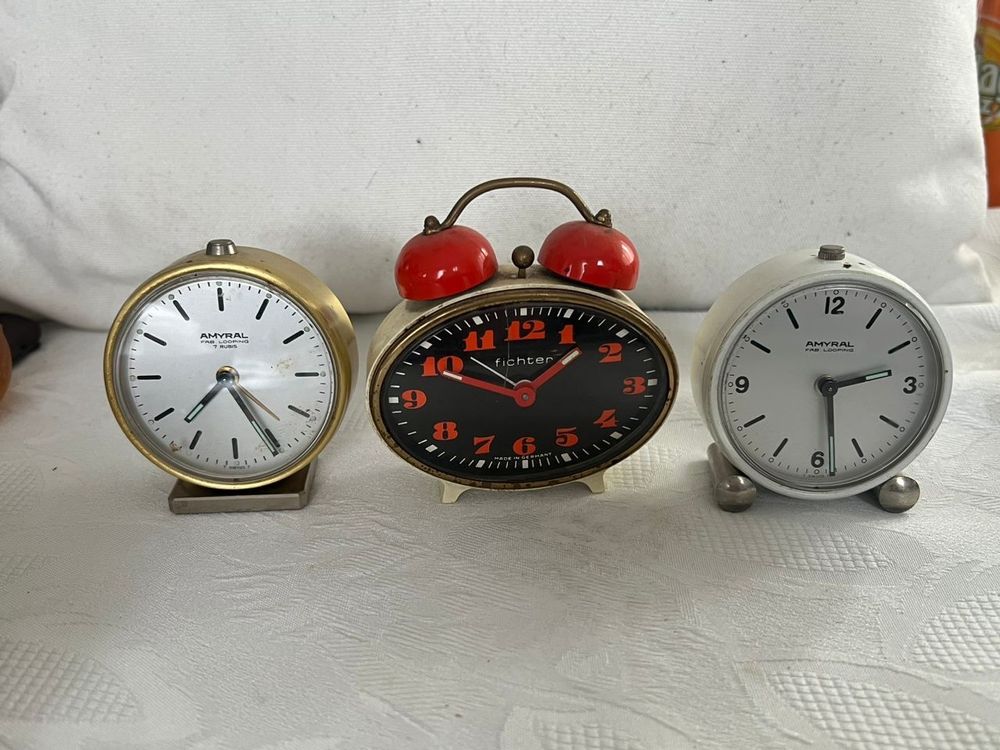 3 Vintage Wecker Amyral & Fichter (205) (Gebraucht) in Illnau ...