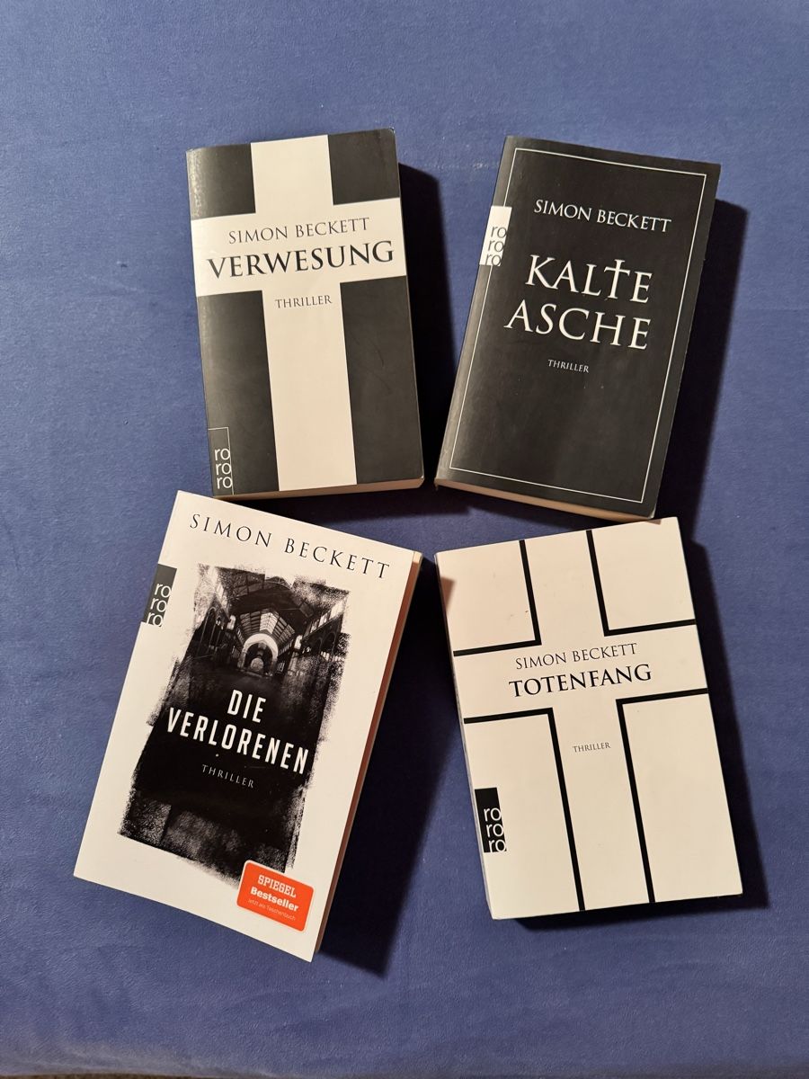 Simon Beckett Thriller - 4 Bücher Top Zustand! (Gebraucht) in ...