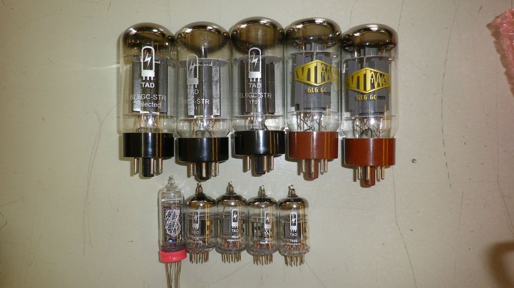 NOS Röhren 5 X 6L6GC 1 X Nixie IN14 4 X TAD 7025 Highgrade (Neu (gemäss Beschreibung)) in ...