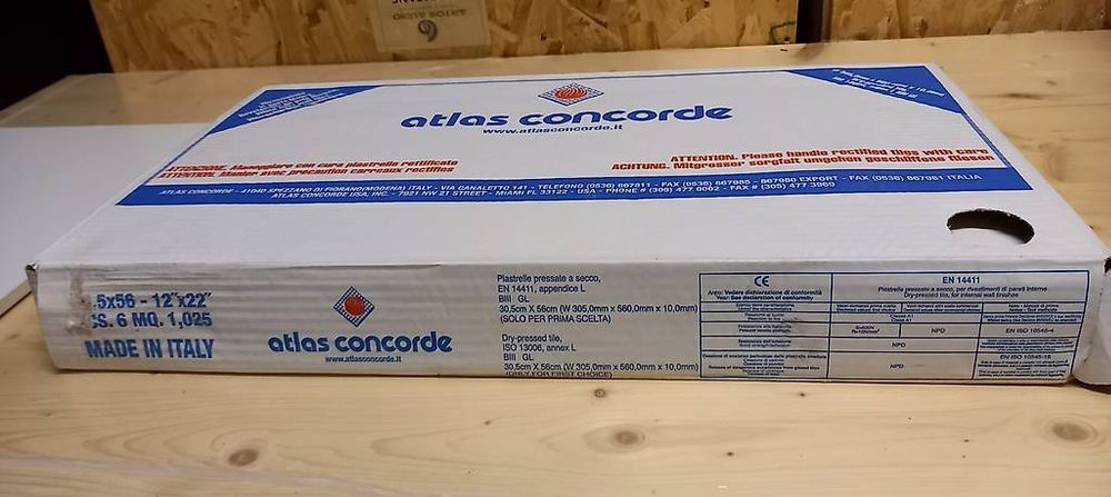 Wandfliesen 16x Atlas Concorde (BIANCO CERA RIV.) (Neu (gemäss ...