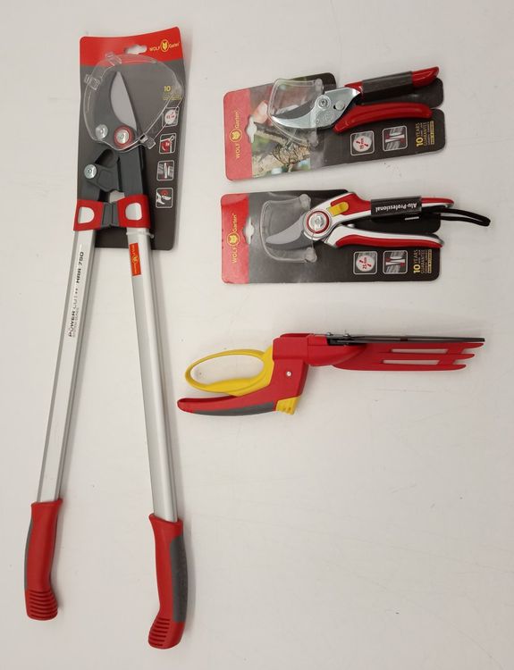 Fabrikneu Wolf-Garten Scheren Set 4tlg. (Neu und originalverpackt) in ...