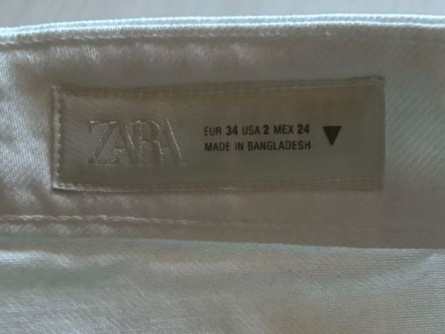 NEW Zara jeans Relaxed oversized fit high rise full length (Neu und ...