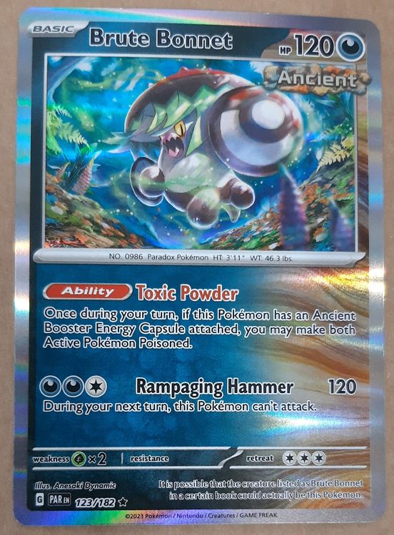 Carte Pokemon Brute Bonnet (Neu (gemäss Beschreibung)) in Le Sentier für CHF 0.05 – mit ...
