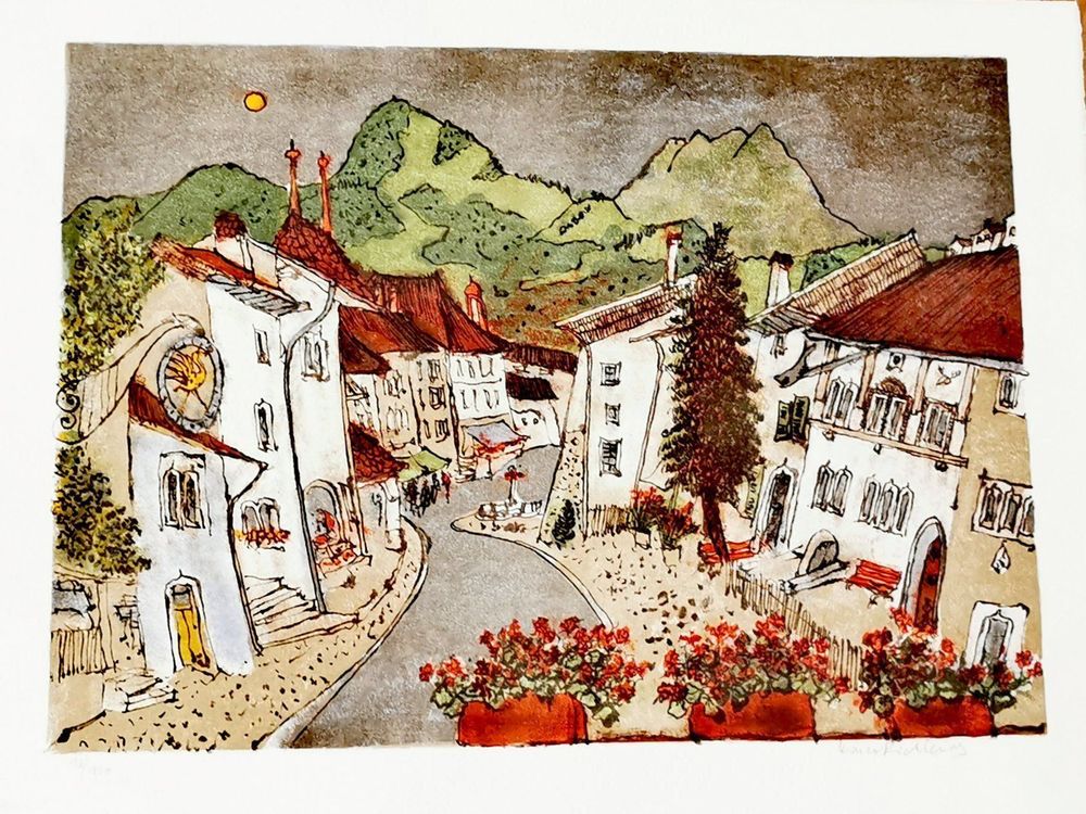 Marco Richterich Lithographie (Gebraucht) in Zürich für CHF 91 – mit Lieferung auf Ricardo kaufen